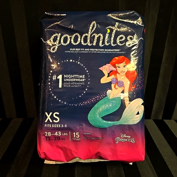 GoodNites | Accessories | 5 Count Pack Of Goodnites Disney Princess ...